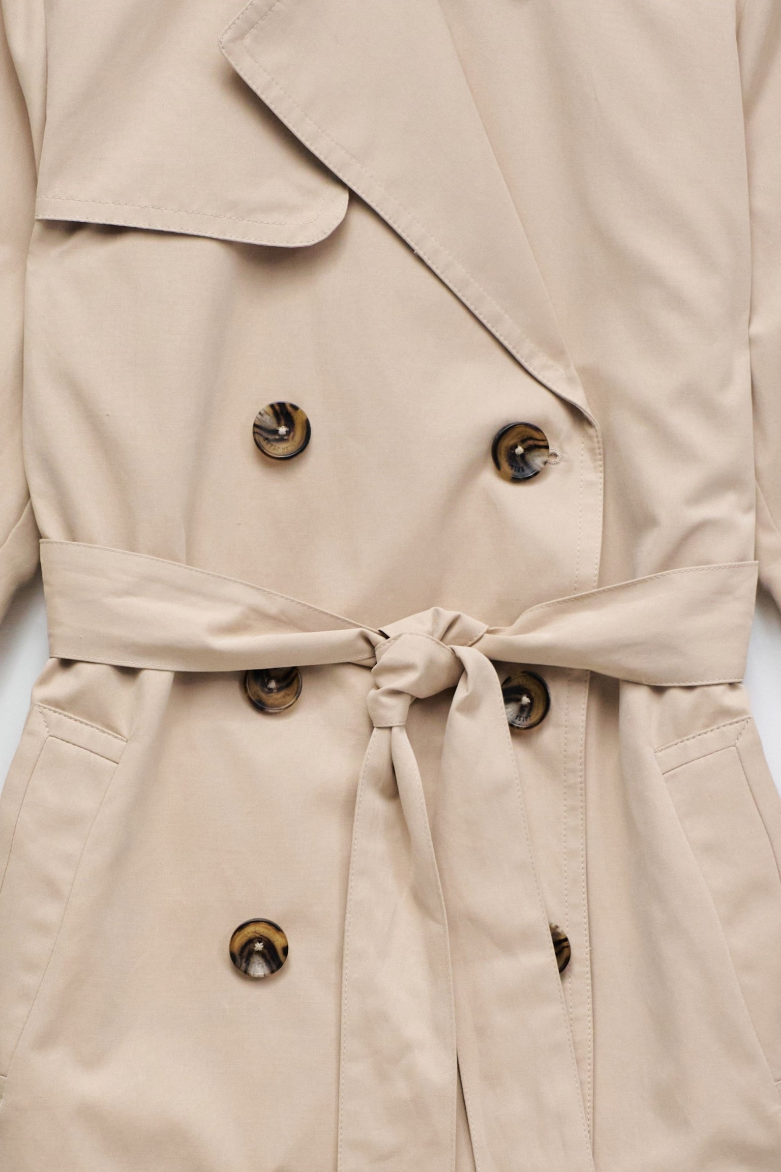Gabardina Beige Con Cinturón - SALSA JEANS