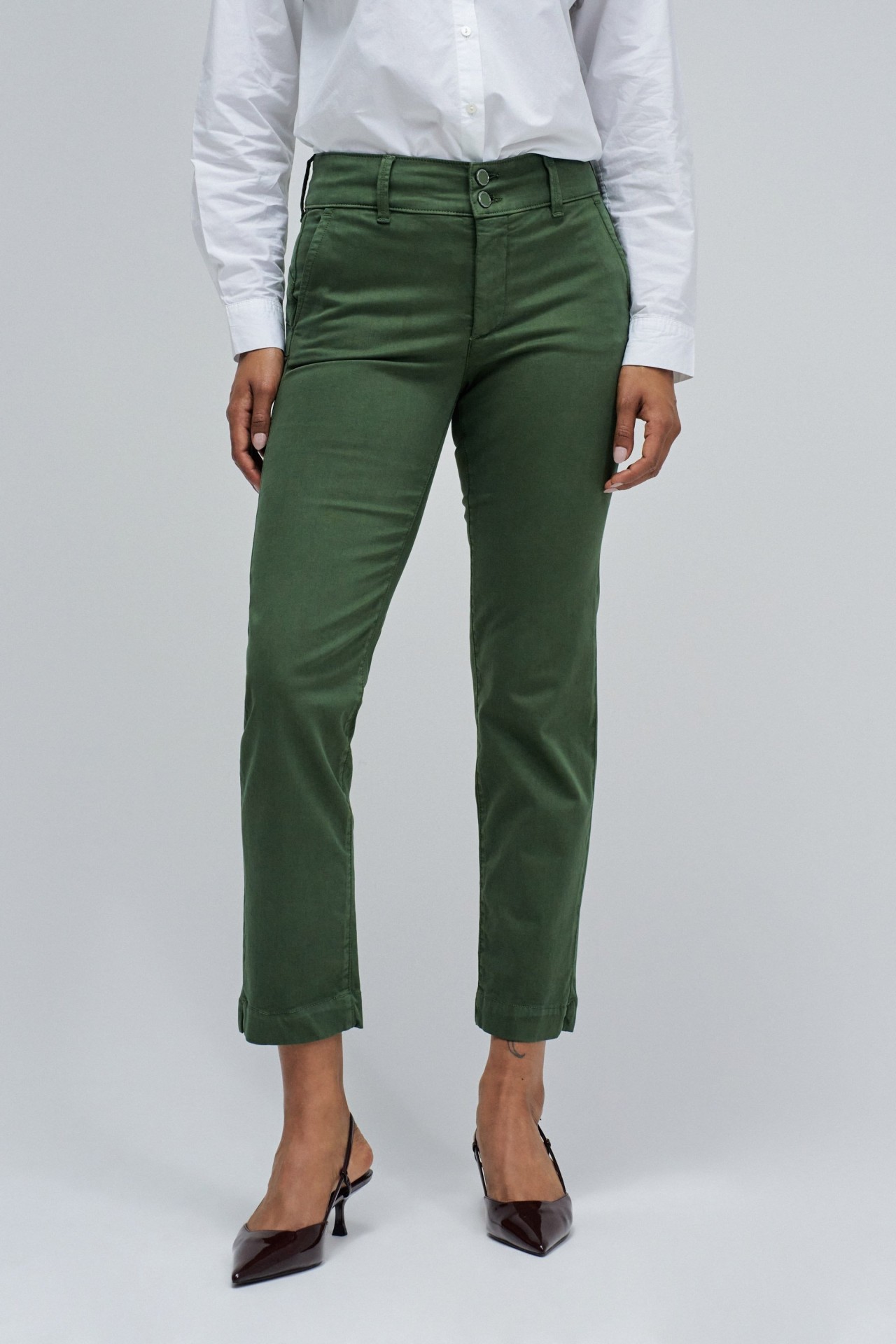 Chinos Secret Push In Cropped Slim - SALSA JEANS