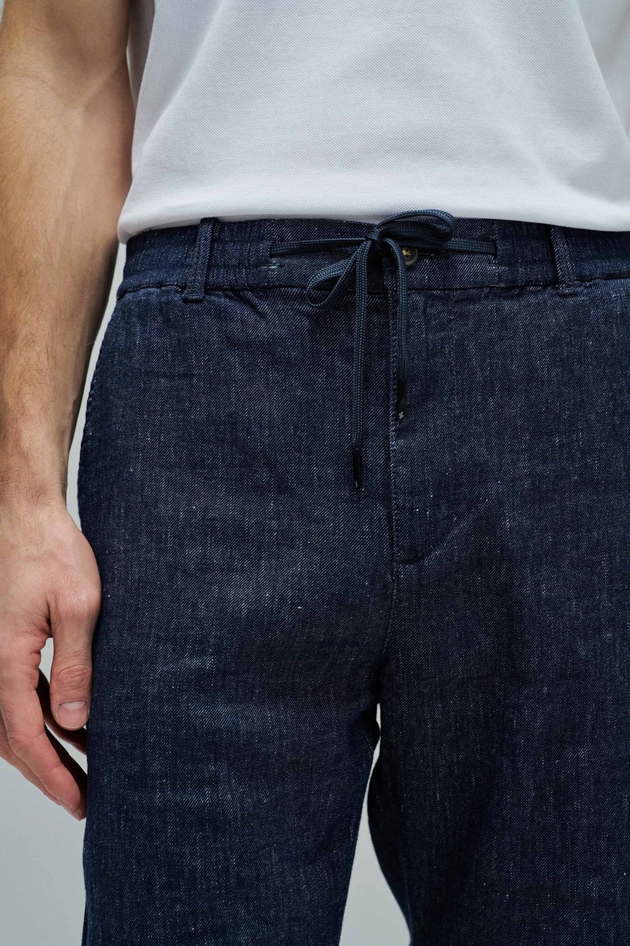 Blue Lightweight Denim Shorts with Regular Fit - SALSA JEANS